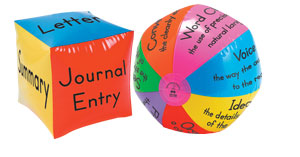Writing Trait Ball & Format Cube | National School Products