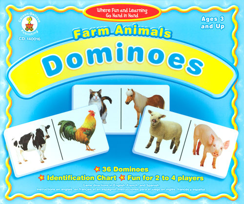 Farm Animal Dominoes | National School Products