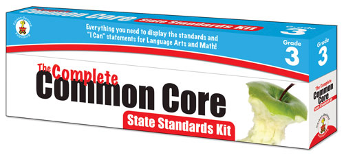 CCCSS Pocket Chart Cards Grade 3