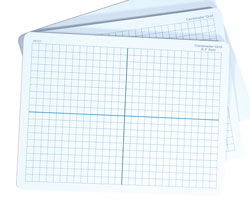 Student Graphing Boards Centimeter Grid (X & Y Axis) | National School ...