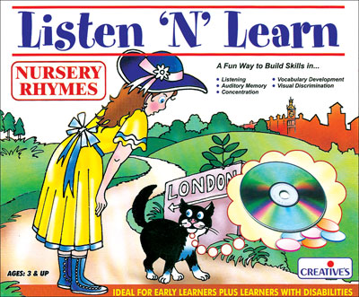 Listen N Learn Nursery Rhymes With Audio CD