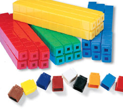 Unifix Cubes, 10 Color Packs