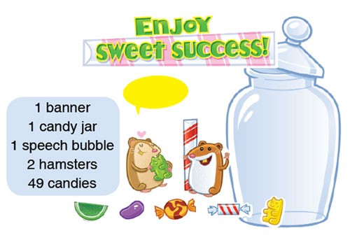 Enjoy Sweet Success Mini Bulletin Board | National School Products