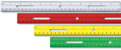 Plastic Student Ruler Set of 12