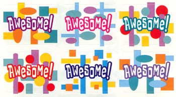 Awesome! Reward Sticker