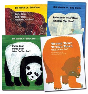 Bill Martin Jr. & Eric Carle Bear Books Set | National School Products