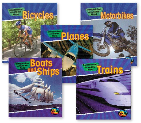 Transportation Around the World Book Set