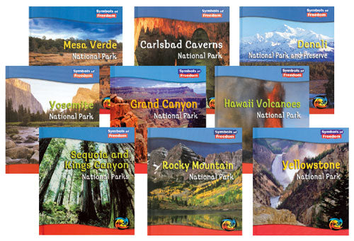 National Parks English Library Bound Book | National School Products
