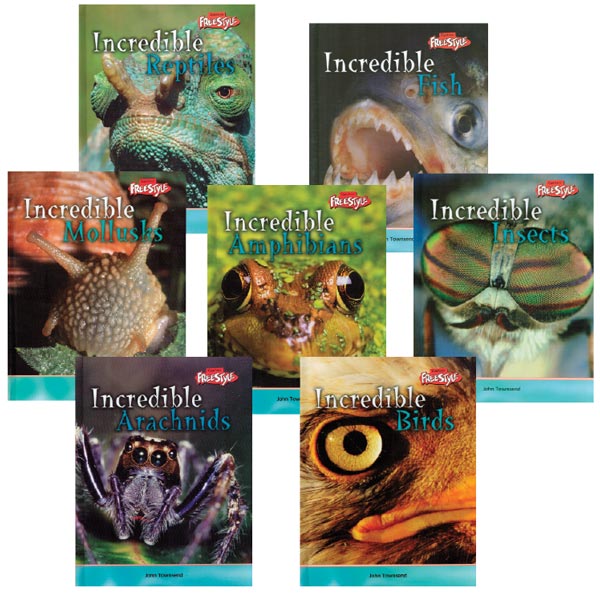 Incredible Creatures Book Set | National School Products