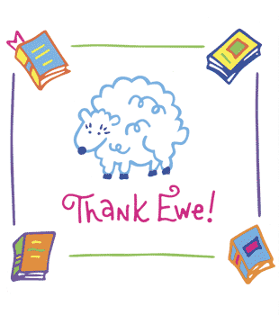 Thank Ewe Card Sets | National School Products