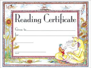 Reading Certificate | National School Products