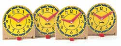 Original Judy Mini Clocks Set of 12 | National School Products