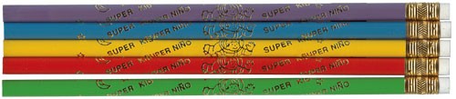 Super Kid Bilingual Pencils 1 Doz. | National School Products