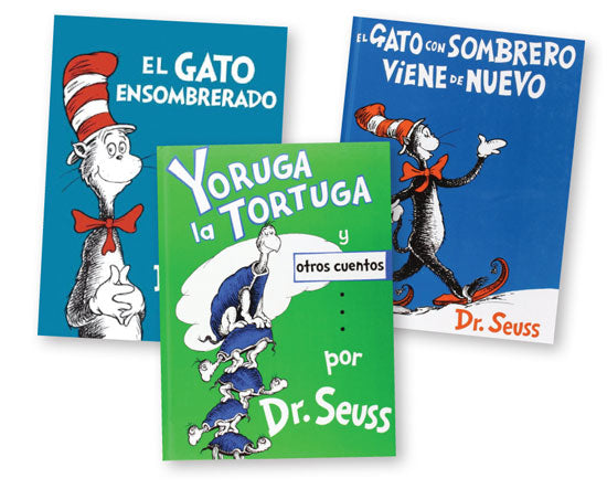 Dr. Suess Book Set Spanish | National School Products