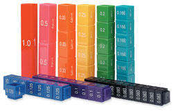 Fraction Tower Cubes: Fractions | National School Products