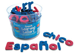 Spanish Magnetic Foam Learning Letter | National School Products