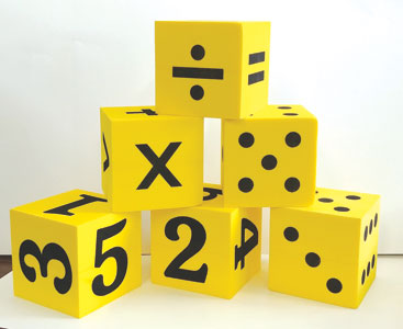 Giant Foam Operation Dice | National School Products