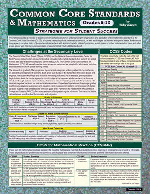 Common Core Step-by-Step Approach Math 6-12