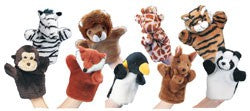 Zoo Animal Puppets Set of 6 | National School Products