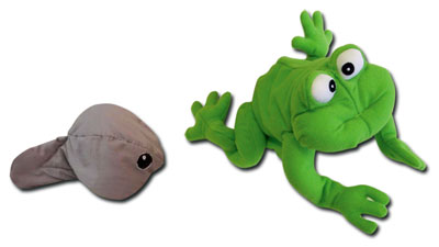 Tadpole-To-Frog Puppet | National School Products
