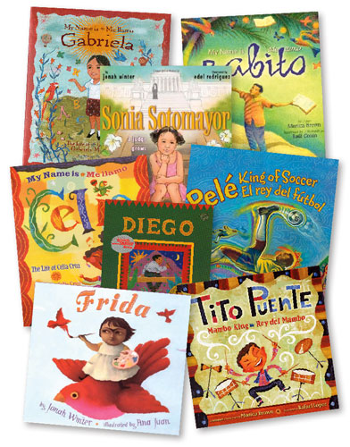 Bilingual Hispanic Figures Biography Set