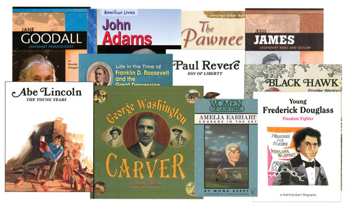 Characters Of American History Books (14) | National School Products