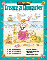 Create-A-Story Chart Pack 5 Laminated Posters | National School Products