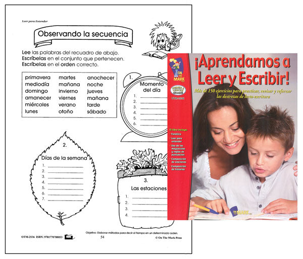 Learn to Read & Write Spanish Workbook | National School Products
