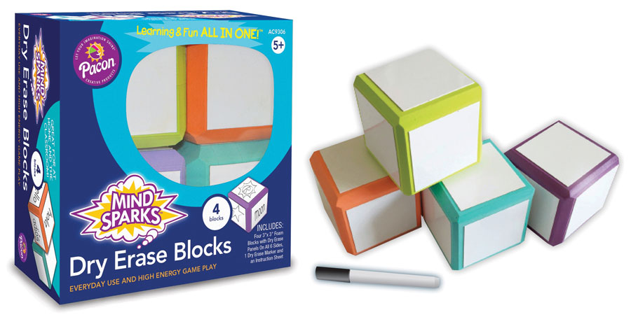 Mind Sparks Dry Erase Blocks | National School Products