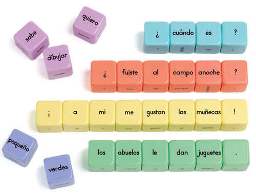 Build-a-Sentence Cubes Set of 54 | National School Products