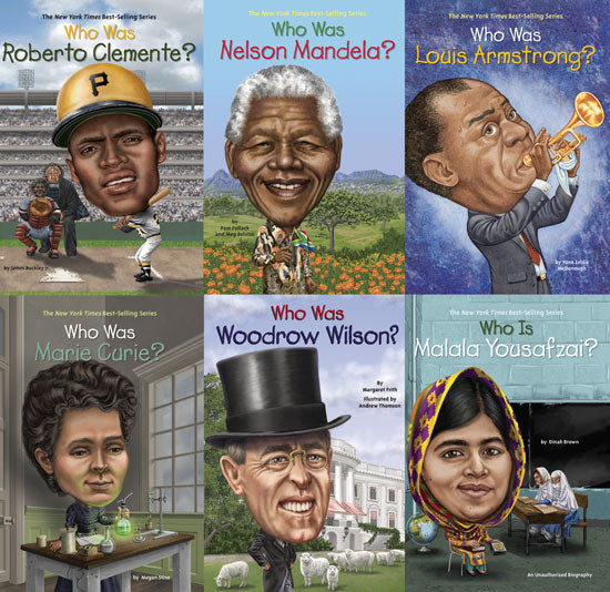 Who Was...? Collection 5 English Book Set