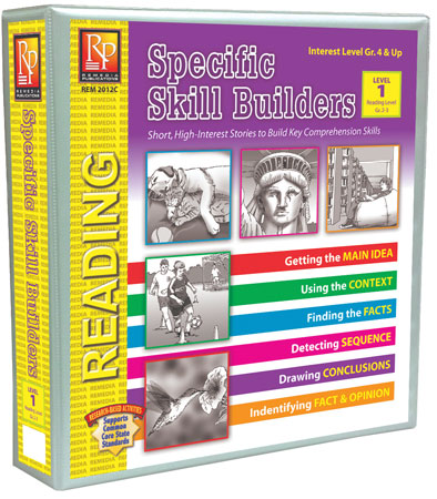 Specific Skill Builders Level 1 | National School Products