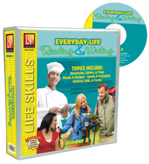 Everyday-Life Reading & Writing Practice Book & CD Binder 2 | National ...