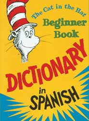 Cat In the Hat Beginner Dictionary Bilingual | National School Products