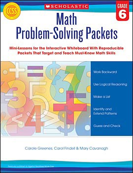 Math Problem Solving Packet Grade 6 | National School Products