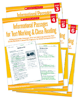 Informational Passages for Text Marking & Close Reading Gr. 6
