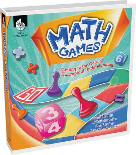 Math Games Notebook 3-ring Binder & CD | National School Products