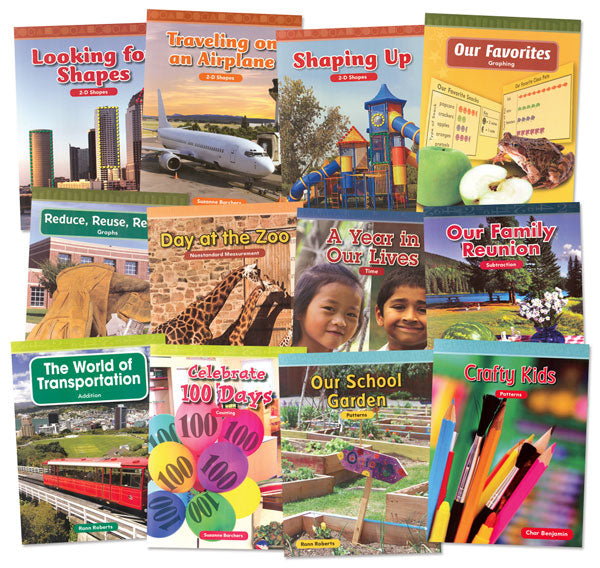 Mathematics Readers: English Paperback Book Set | National School Products