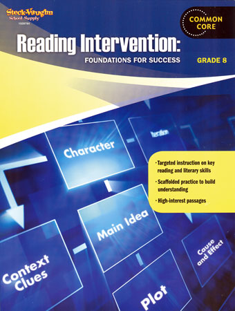 Reading Intervention Book Grade 8 | National School Products
