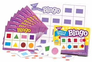 Colors and Shapes Bingo