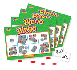 Beginning Money Bingo