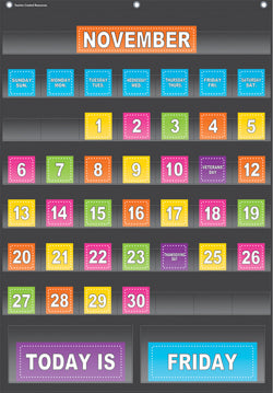Calendar Pocket Chart