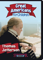 Great Americans for Children: Thomas Jefferson DVD | National School ...