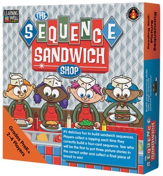 Sequence Sandwich Shop Game | National School Products