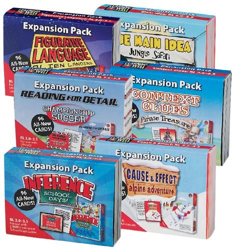 Reading Comprehension Red Level Expansion Packs