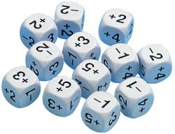 Positive & Negative Number Dice | National School Products